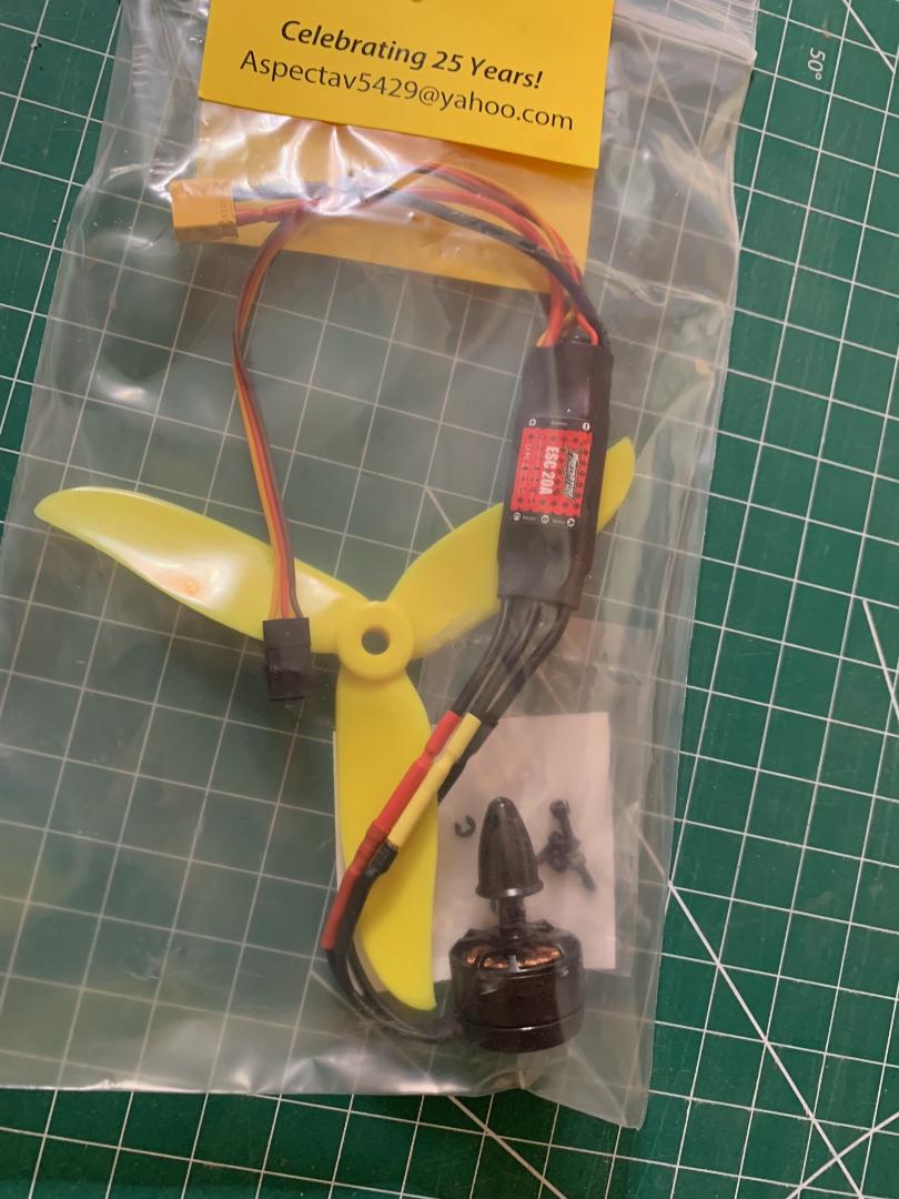 PPK 1 Power Pack 1: Electronics for RC airplane under 1 pound – Aspect ...