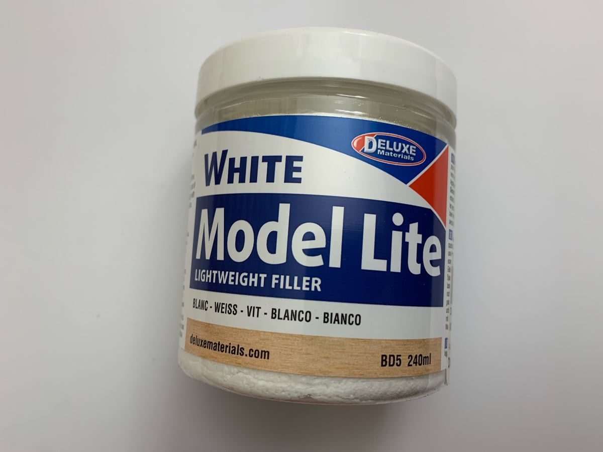 Model Lite Balsa Filler, White: 240cc – Aspect Laser